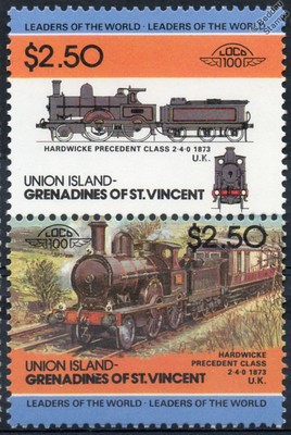 1873 LNWR Hardwicke Precedent Class 2-4-0 Train Stamps / LOCO 100 | eBay
