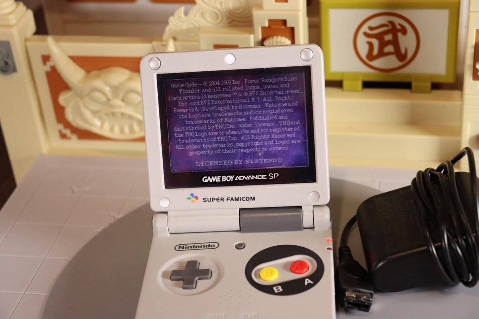 Nintendo Game Boy Advance SP Super Famicom Limited Edition + Game+💥New ...