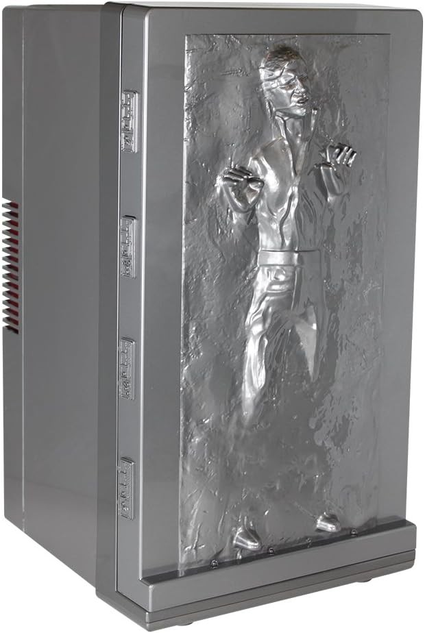 STAR WARS HAN SOLO COOLER & WARMER TRAPPED IN CARBONITE 12L MINI FRIDGE ...