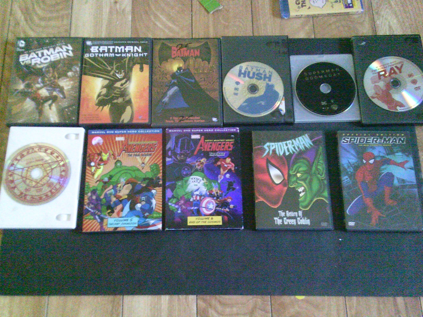 Batman, Superman, Constatine, The Ray, Avengers, Spider-Man Animated ...