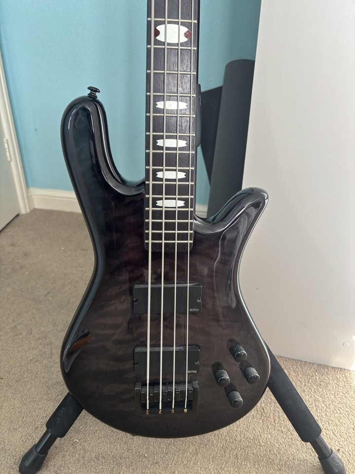 Spector Legend Custom 4 Bass w/ upgraded EMG Pickups and Pre-amp and ...