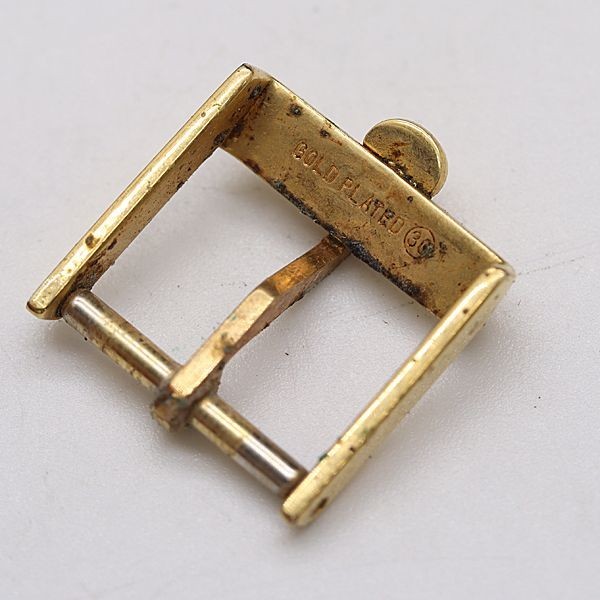 OMEGA Genuine Buckle Mens Wrist Watch Strap Band Parts Gold Color 14mm ...