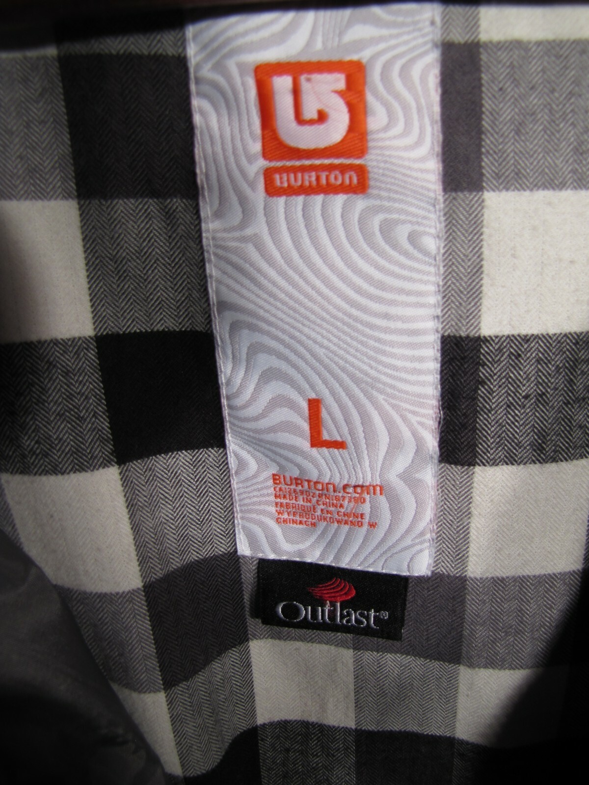 Burton Outlast Men's TK Tech Jacket, Black Size Large | eBay