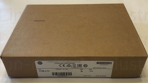 1756-L72 ALLEN-BRADLEY 1756-L72/B ControlLogix PLC Processor PN 114256 ...