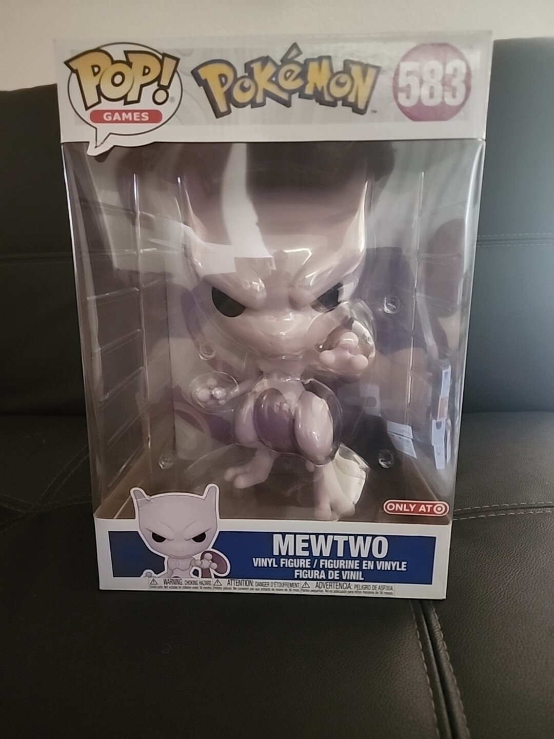 Funko Pop! Vinyl Jumbo 10": Pokémon - Mewtwo (10 inch) - Target (T ...