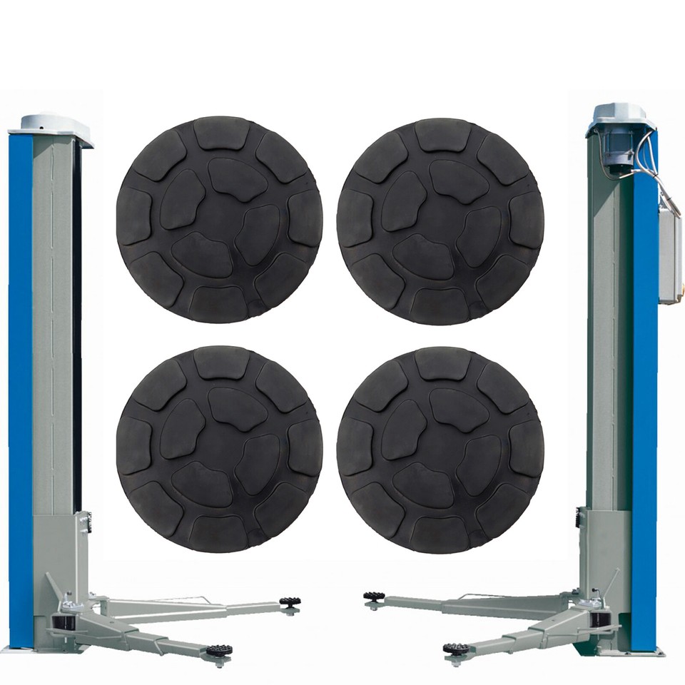 4Pcs/Set Rubber Lifting Pads For 2 Post Lift Pads Car Lift Ramp ...