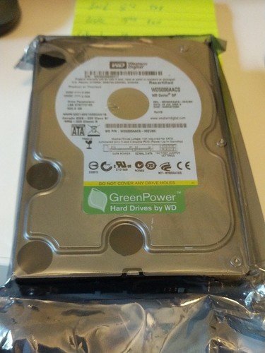 Western Digital Caviar Green 500GB Internal 7200RPM 3.5" (WD5000AACS ...
