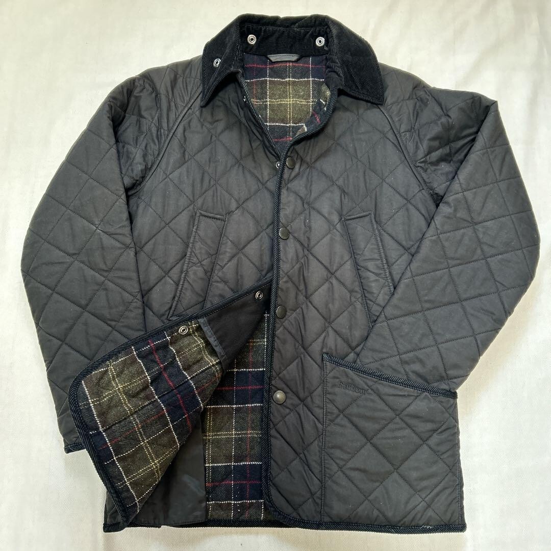 Barbour BEDALE QUILT WAX Jacket Men's Size 34 Cotton … - Gem