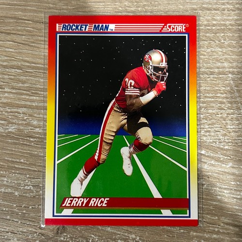 Jerry Rice Rocket Man Card