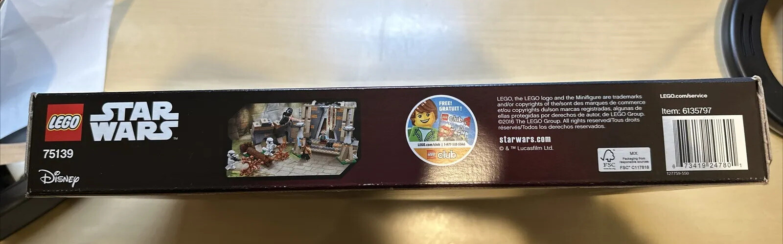 LEGO 75139 Star Wars Battle on Takodana 673419247801| eBay