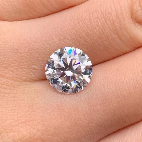 1 CT Natural White Diamond Round Cut VVS1 D Grade IDGL Certified 1 Free ...
