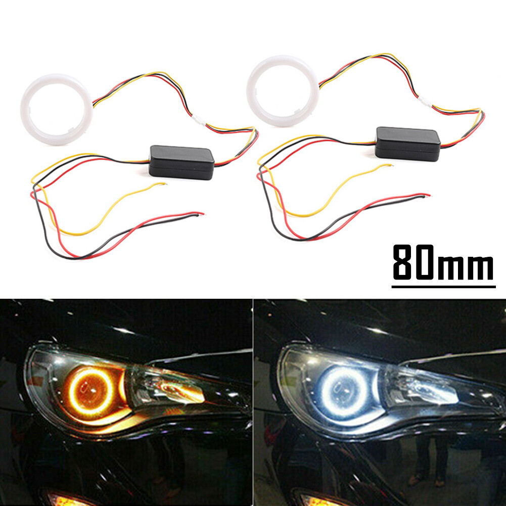 Angel Eye Headlight Conversion M3/M4 Yellow CSL Angel Eyes BMW G80