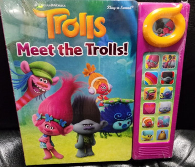 Sealed New Trolls Meet the Trolls! Play-a-Sound Book | eBay