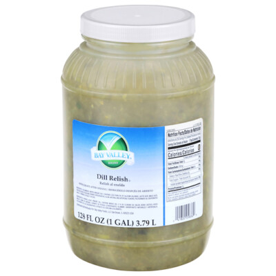 Bay Valley Dill Relish Bulk, 1 GA - Case of 4 | eBay