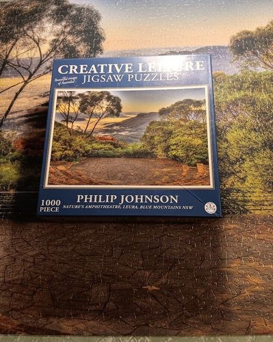 Creative Leisure Jigsaw Puzzles Philip Johnson 1000 Piece Blue ...