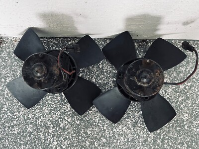 DeLorean radiator cooling fans - original equipment/OEM | eBay