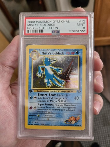 Pokemon Misty’s Golduck Gym Challenge 1st Edition Psa 9 #12 | eBay