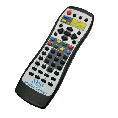 MSI Foreign Language Learning Machine Remote Control (Tested, Works) | eBay