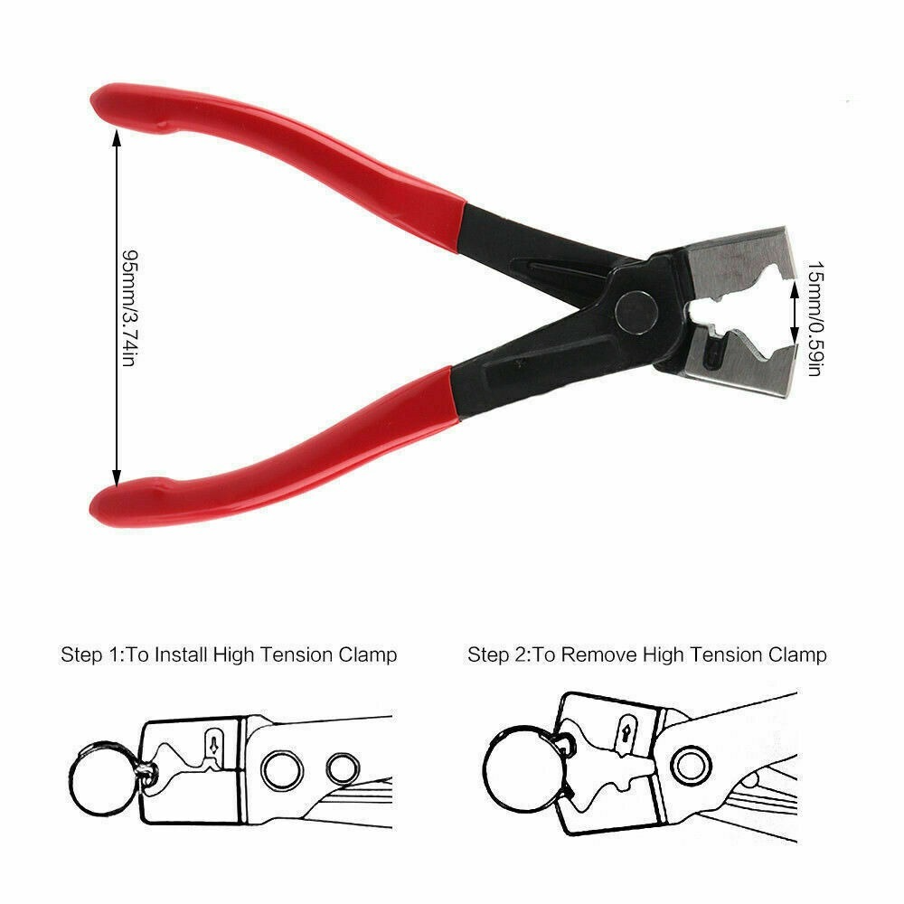 Clic & Clic-R Type Hose Clamp Plier Collar Clips Car Water Pipe Removal ...