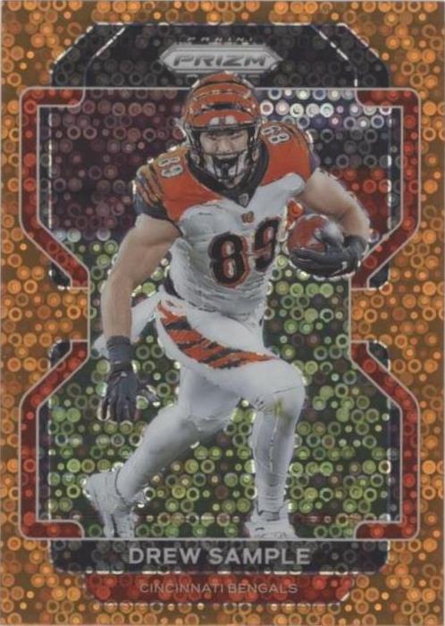 2021 Panini Prizm - Drew Sample #272 Orange Disco Prizm for sale online ...