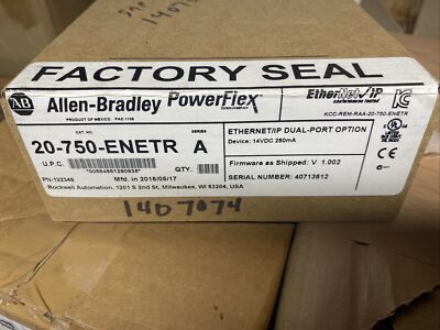 New FACTORY SEALED ALLEN-BRADLEY POWERFLEX 20-750 ENETR SER.A | eBay