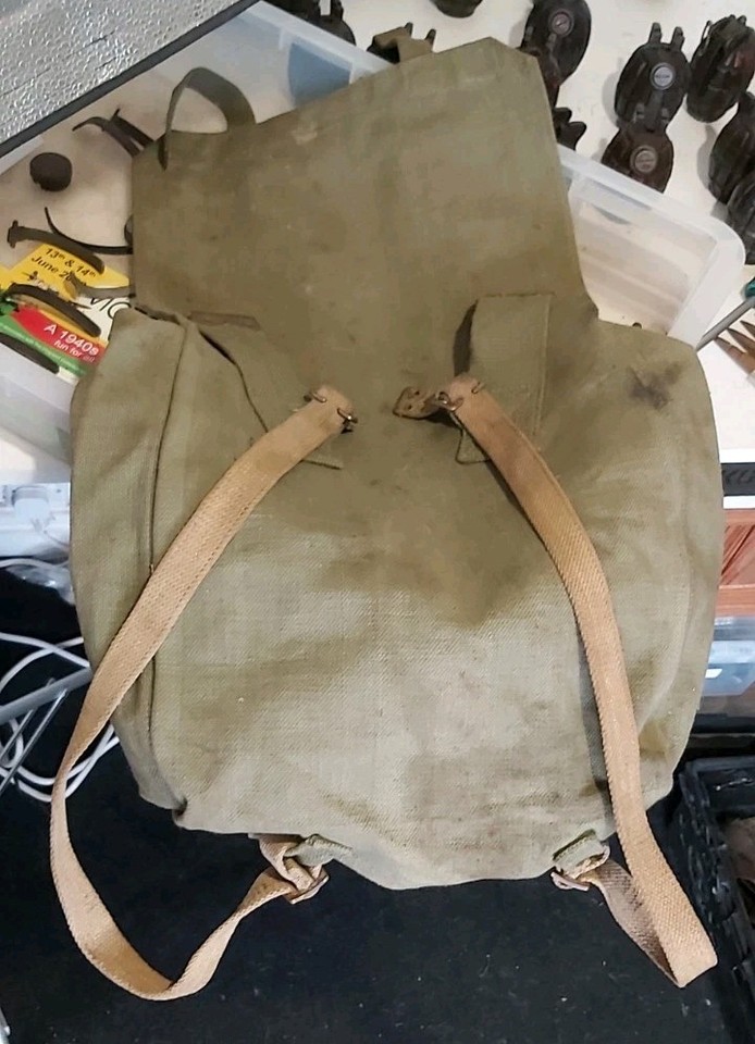 Original WW2 British Army 37 Pattern Large Pack / Backpack | eBay UK