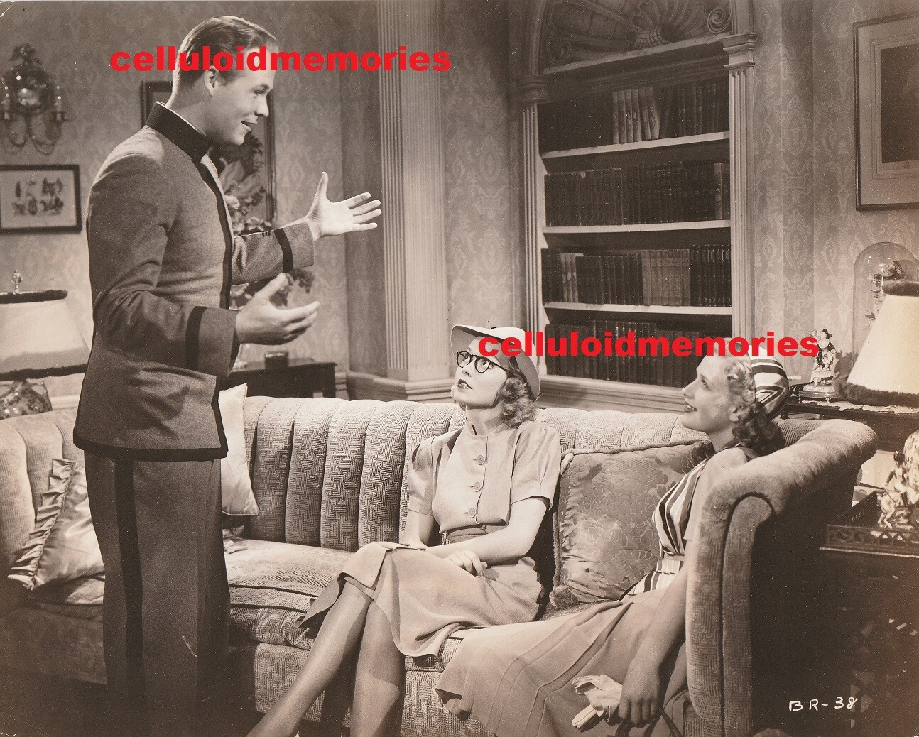 Orig Photo 1940 Brother Rat and A Baby Priscilla Lane Jane Wyman Wayne ...