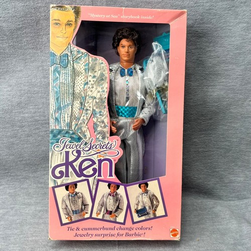 Ken Jewel Secrets Doll Rooted Hair in Orig Box Mattel 1719 NRFB | eBay