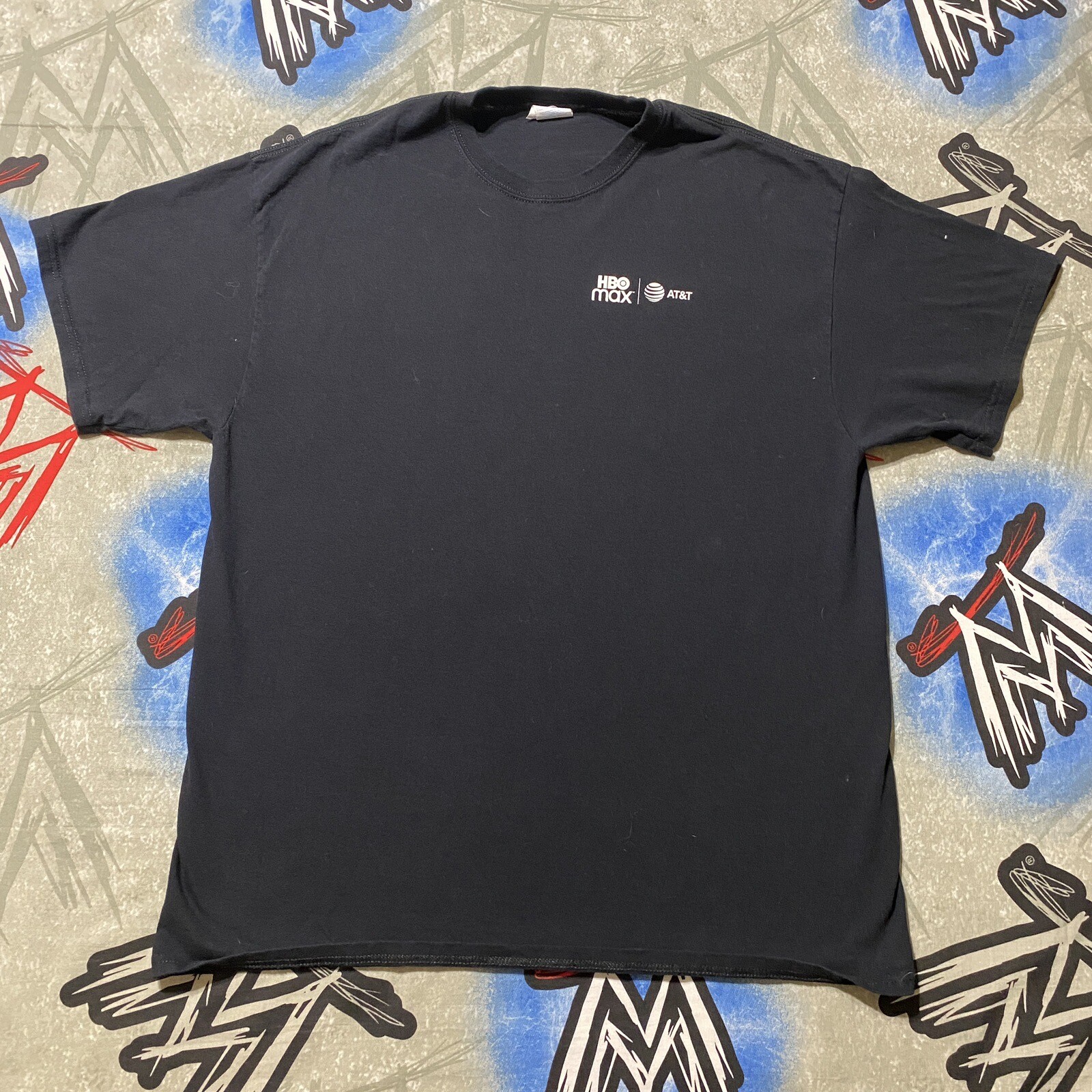 HBOMax AT&T HBO Max Cable On Demand Black Men's XL T-… - Gem