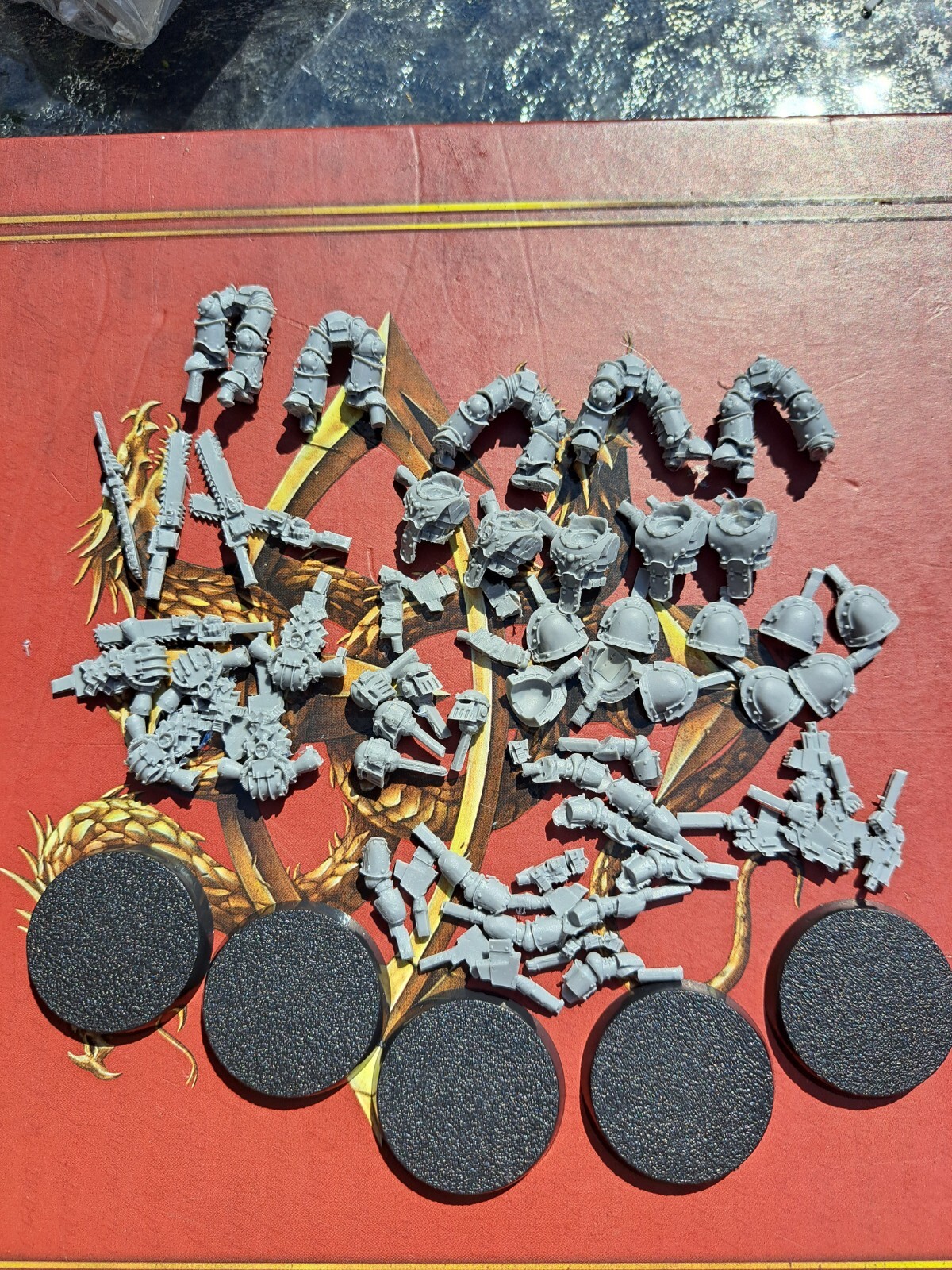 Warhammer 30k Space Marine Mk3 Despoiler Squad Horus Heresy 40k | eBay