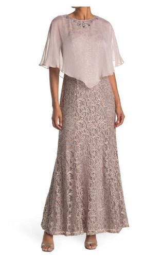 IGNITE EVENING or MOTHER OF BRIDE dress Size 18 BUFF color | eBay