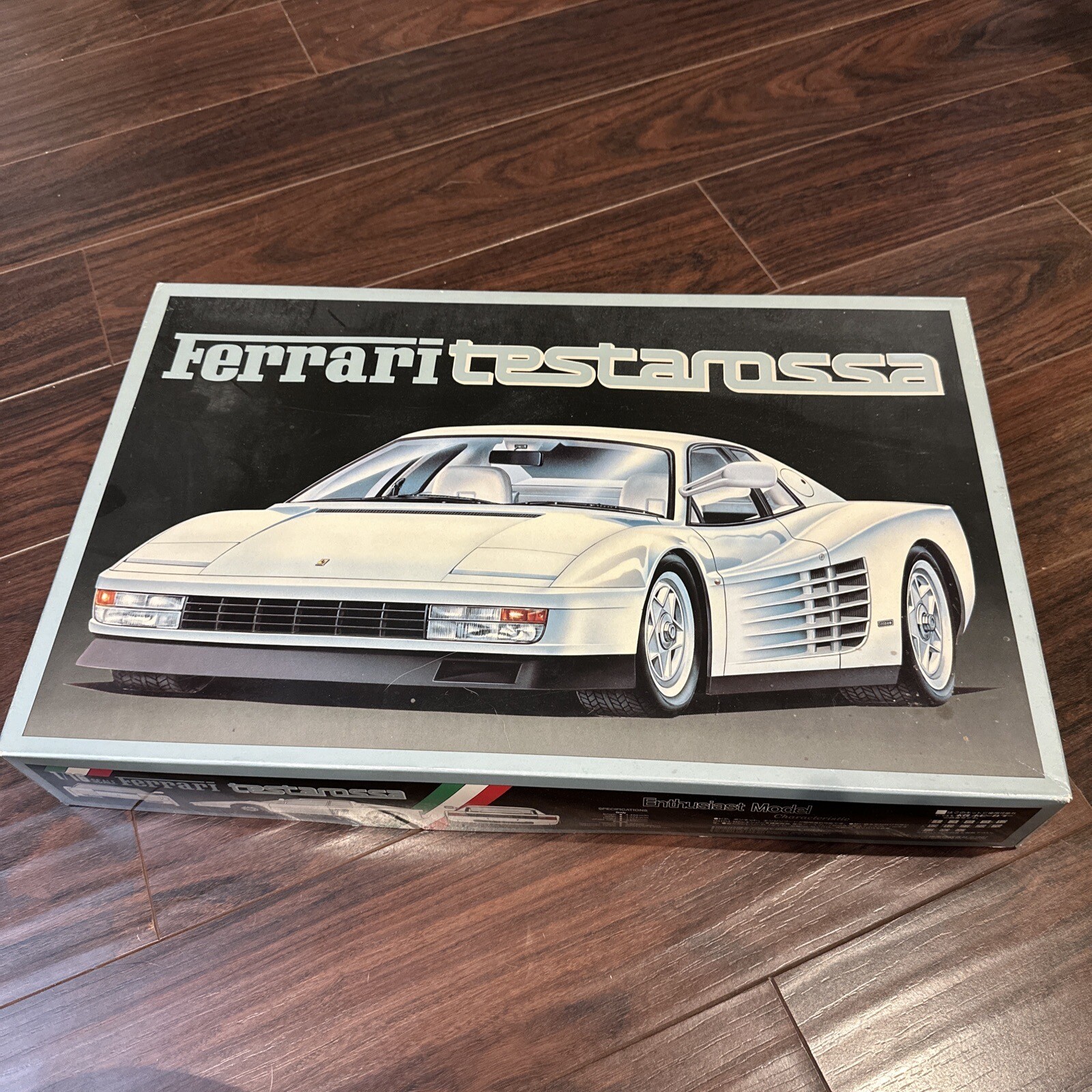 Vintage Ferrari Testarossa model kit Fujimi Enthusiast 1:16 Japan NEW ...