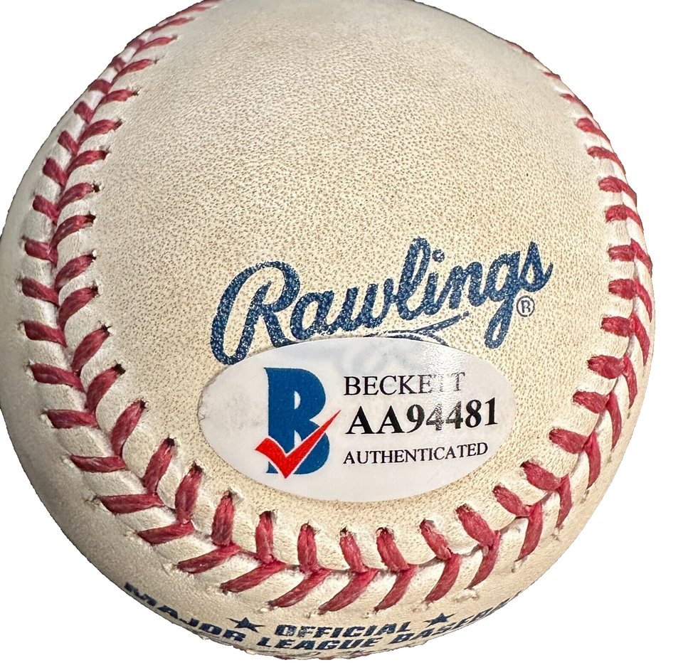 Andre Dawson Autographed Official Major League Baseball BAS HOF Cubs | eBay