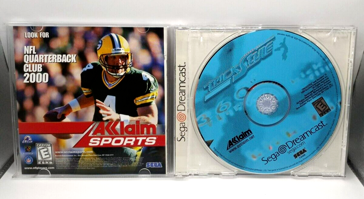 TrickStyle (Sega Dreamcast, 1999) Authentic COMPLETE Futuristic Racing ...