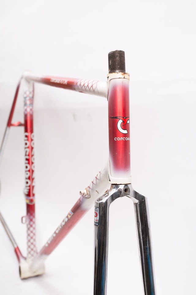 Concorde Astore vintage road bike steel frame fork 57cm | eBay