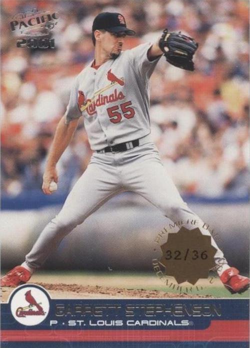 2001 Pacific - Garrett Stephenson #358 Premiere Date /36 for sale ...
