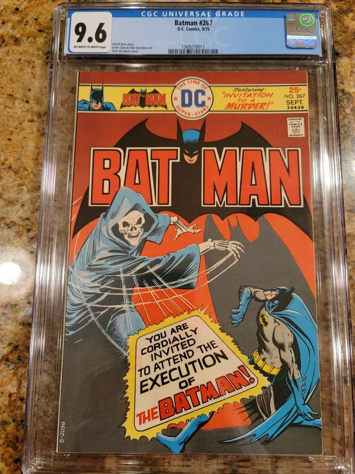 1975 DC Comics Batman 267 CGC 9.6. Django The Assassin Cover. Rare! | eBay
