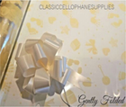 CREAM BABY Cellophane gift wrap baby shower hamper birth NAPPY CAKE ...