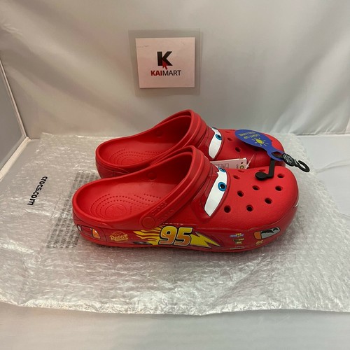 Lightning mcqueen adult crocs - geniepolk