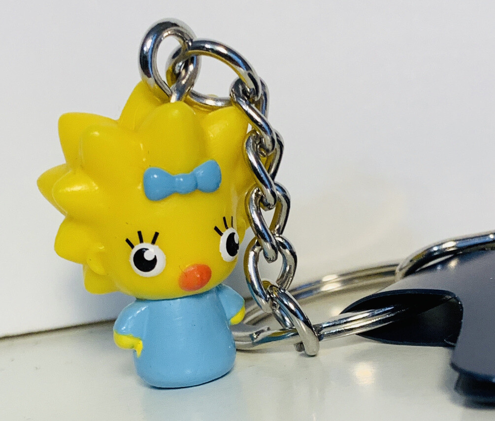 Universal Studios Exclusive The Simpsons Maggie Figurine Keychain New ...