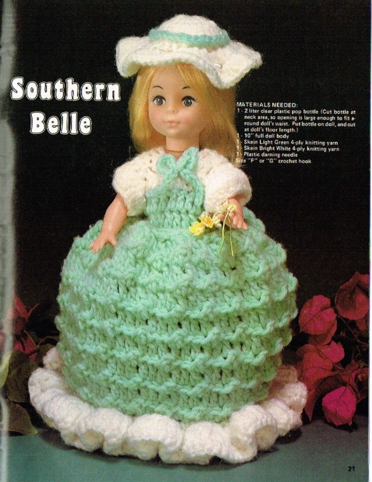 Dolls to Crochet for Use & Play Santa Hobo Monkey TP Holder 1981 ...