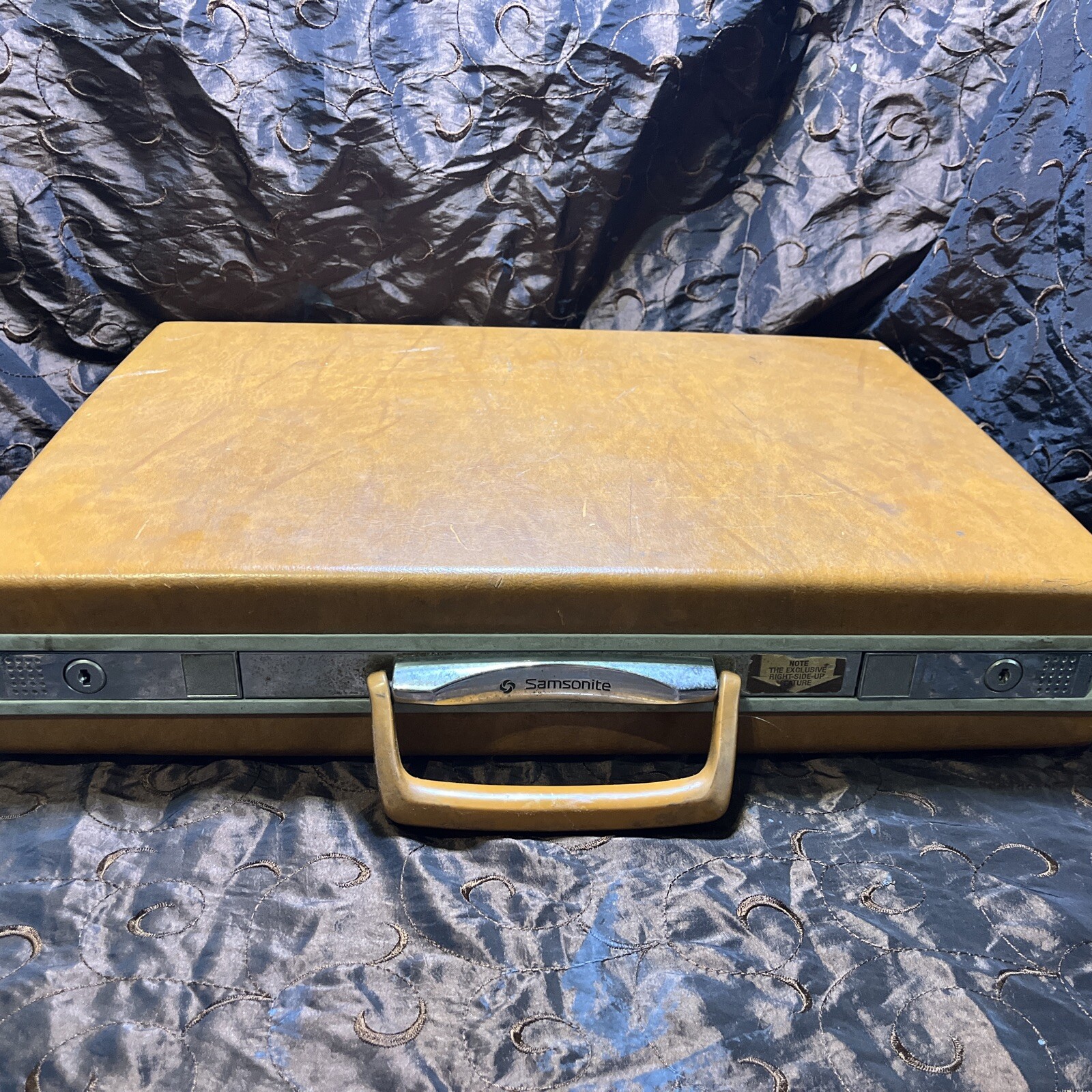 1960s Vintage Samsonite Classic Briefcase Hard Shell … - Gem