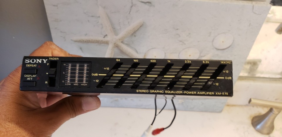 Sony XM-E70 Old school made in Japan | eBay
