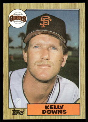 1987 Topps #438 Kelly Downs | eBay