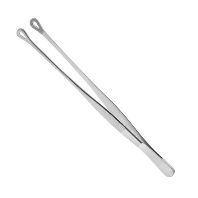Singley (Tuttle) Tissue Forceps, 6", Straight, Serrtd, Fenestrated Jaw ...