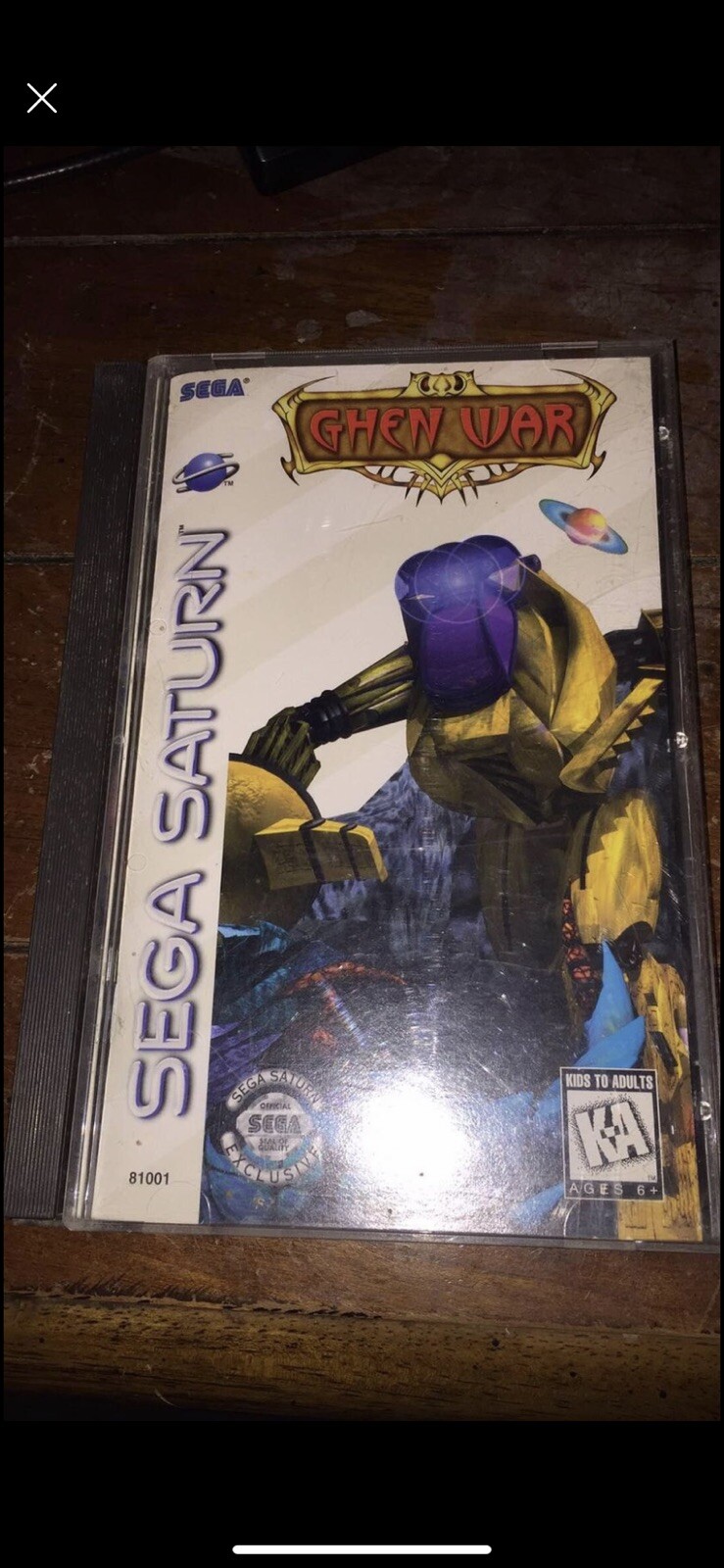 Ghen War (Sega Saturn, 1995)🔥NM/MT 100% Complete 🔥 10086810011| eBay