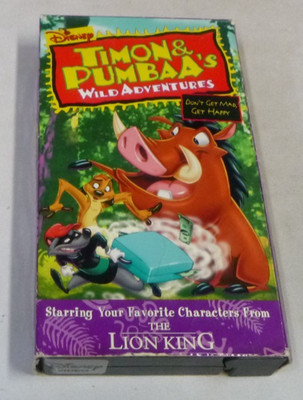 Timon and Pumbaa's Wild Adventures-"Don't Get Mad, Get Happy" Disney ...
