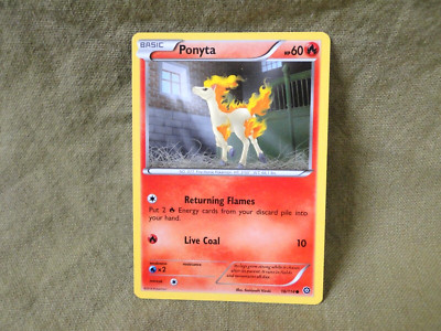 Pokemon Trading Card - Steam Siege: Ponyta 16/114 | eBay