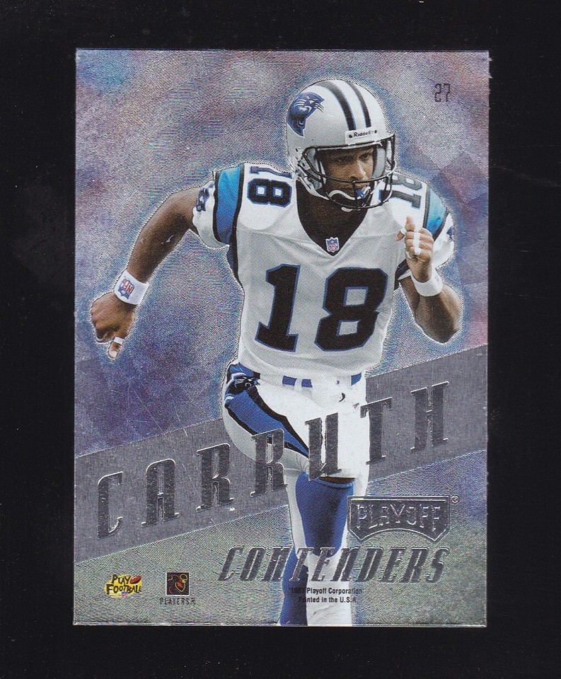 1997 Playoff Contenders Rae Carruth Rookie #27 Carolina Panthers | eBay