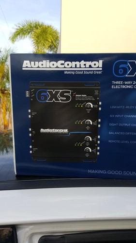 AudioControl 6xs Black 6 Channel Electronic Crossover for sale online ...